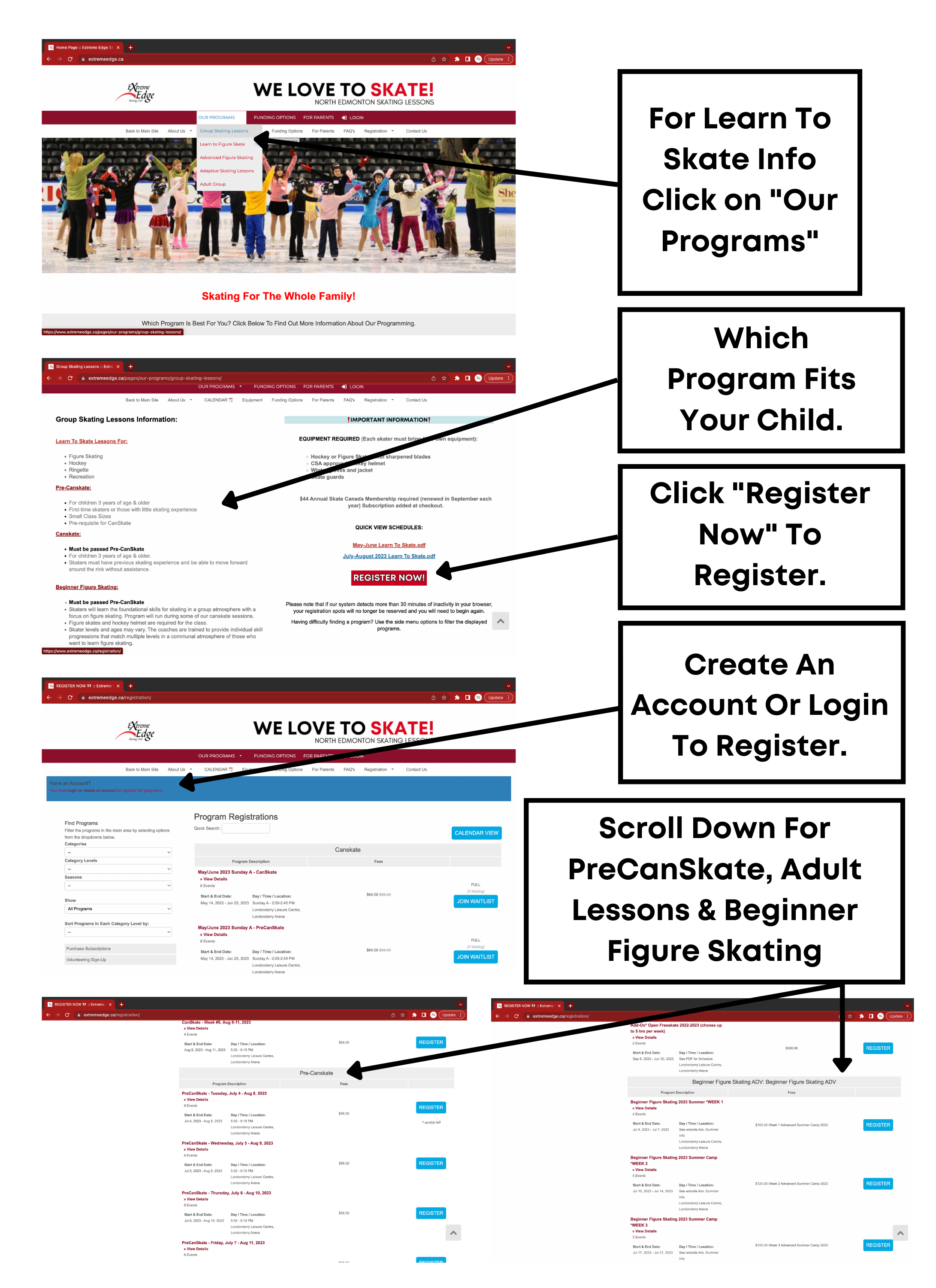 Home Page :: Extreme Edge Skating Club, Edmonton